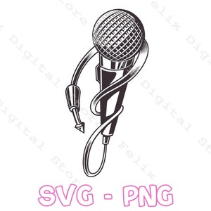 Music Svg Designs, Musical Instruments Svg, Microphone Svg, Music ...