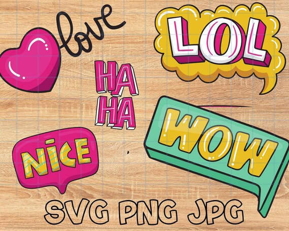 Cute Sticker Svg Bundle for Cricut Shirt Mug Digital Design - Etsy