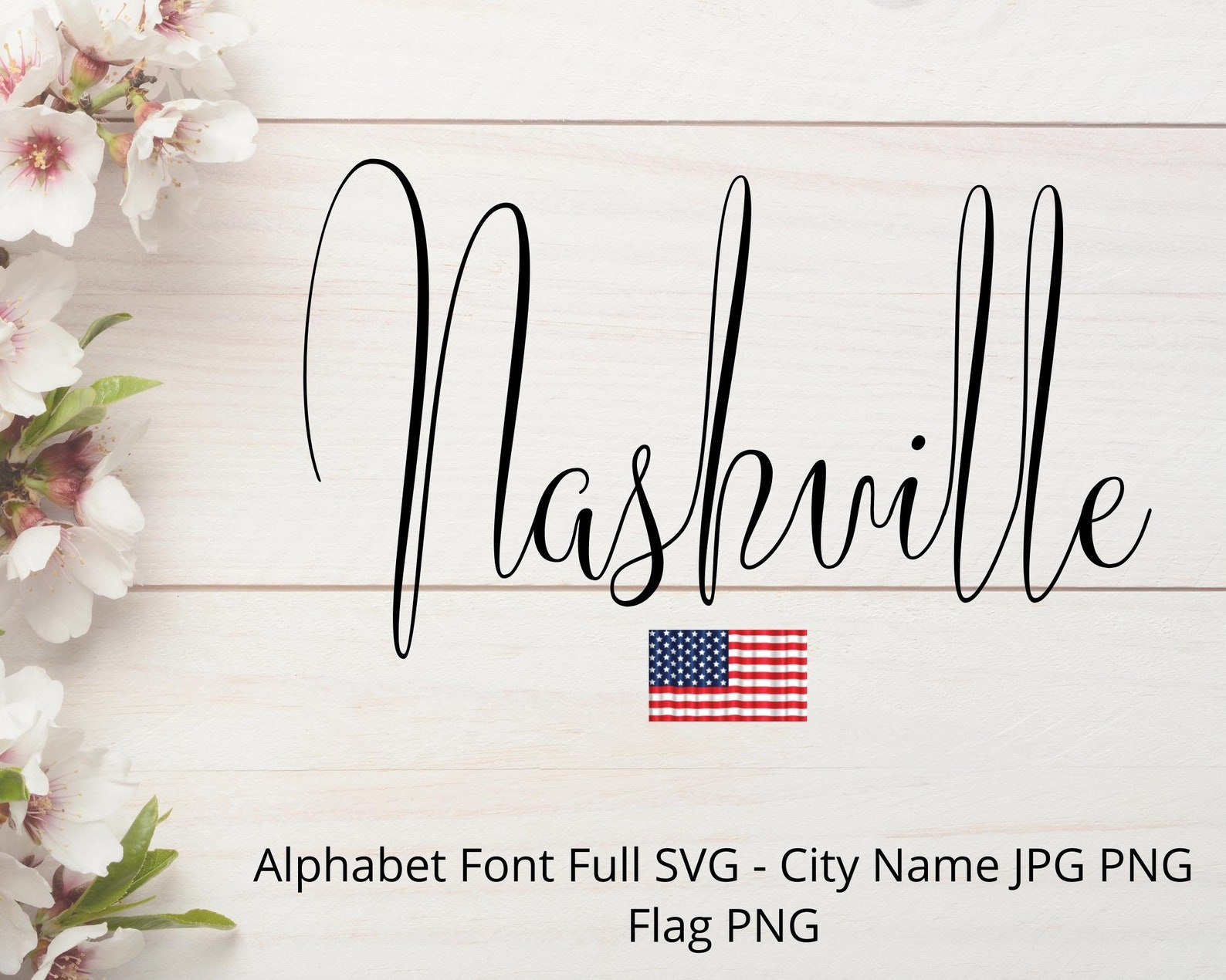 Alphabet Font Svg Nashville Sign Png Jpg Cut File for Cricut - Etsy