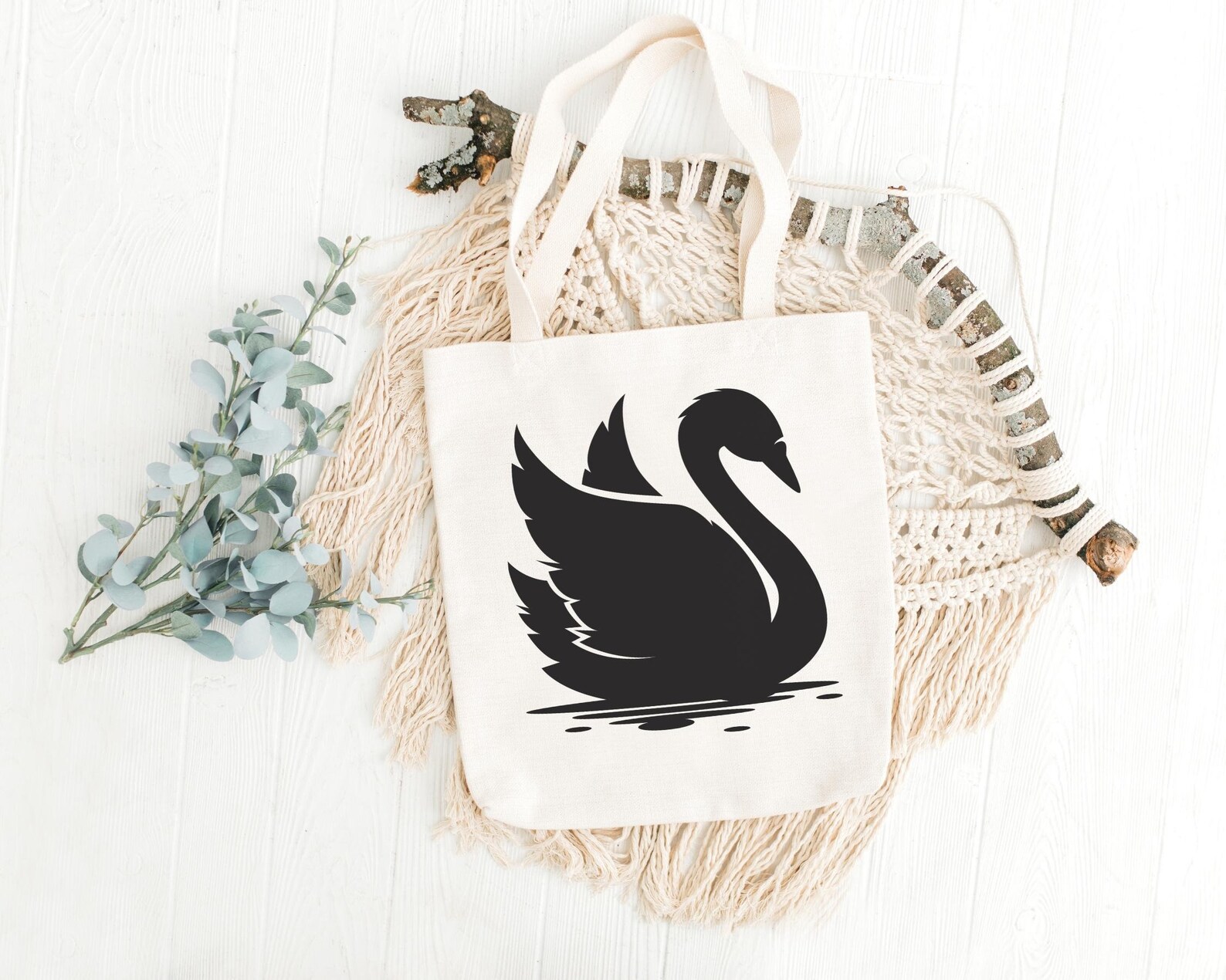 Swan Svg Cut File for Cricut, Swan Silhouette Svg, Swan Svg, Swan ...