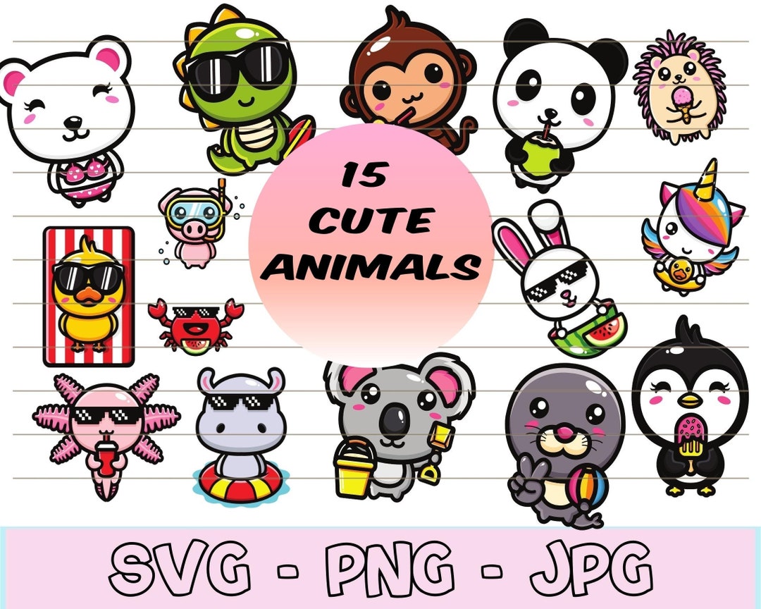 Baby Animals Svg, Cute Animals Svg, Animal Shirt Svg, Animal Svg ...