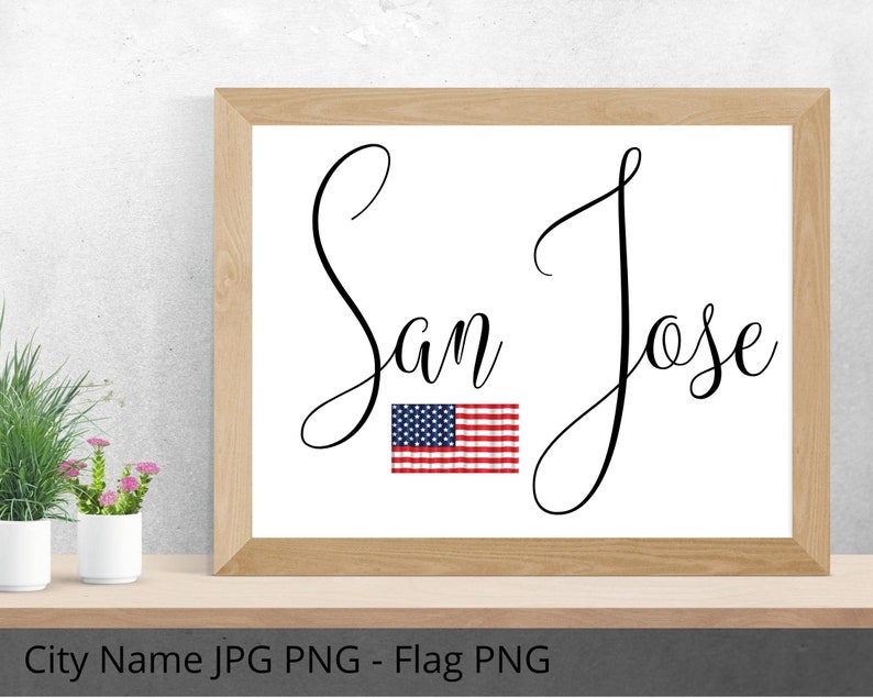 Alphabet Font Svg San Jose Sign Png Jpg Cut File for Cricut | Etsy