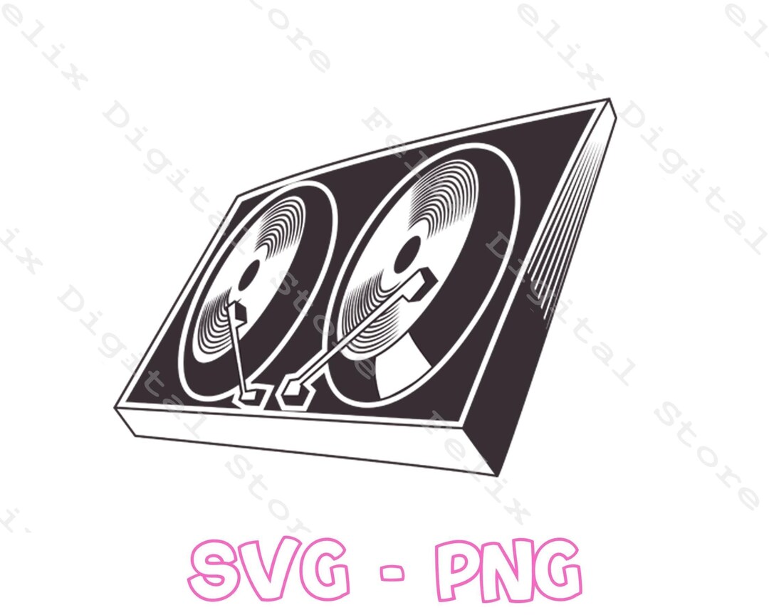 Music Svg Designs, Musical Instruments Svg, Turntable Svg, Music ...