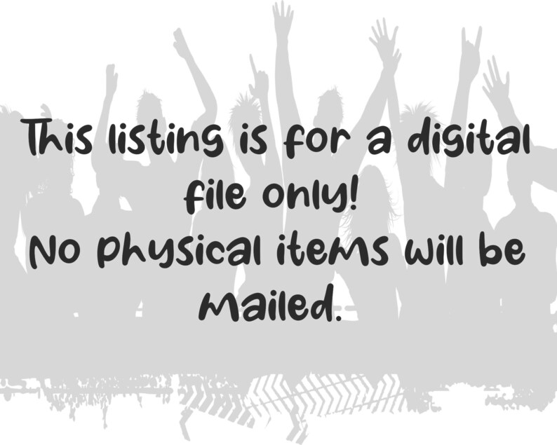 Party People Svg Cut File for Cricut Party People Silhouette | Etsy