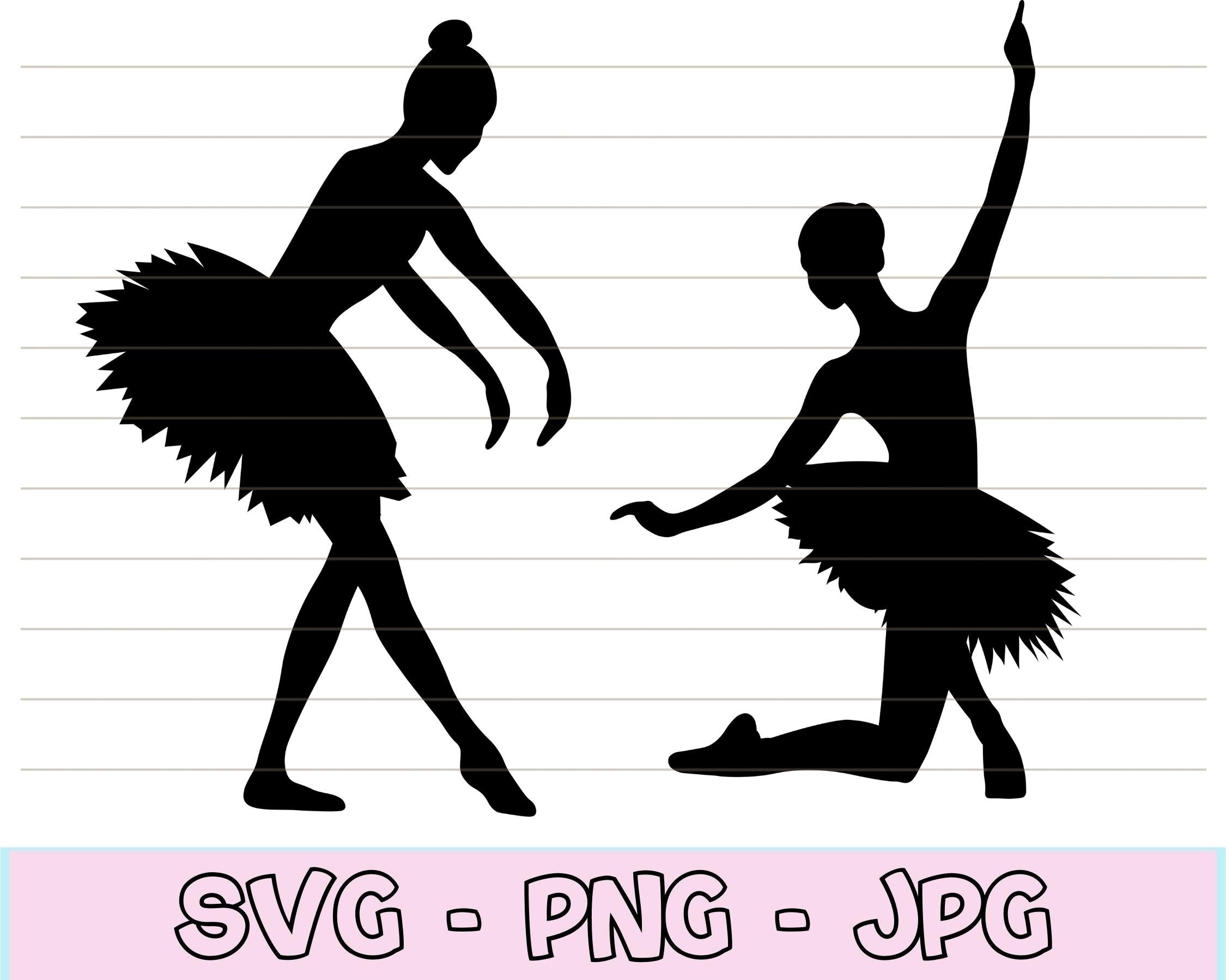 Dancer Silhouette Svg Dance Svg Cut File for Cricut Dance - Etsy