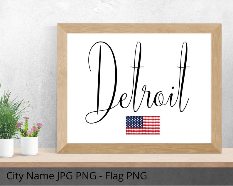 Alphabet Font Svg Detroit Sign Png Jpg Cut File for Cricut - Etsy