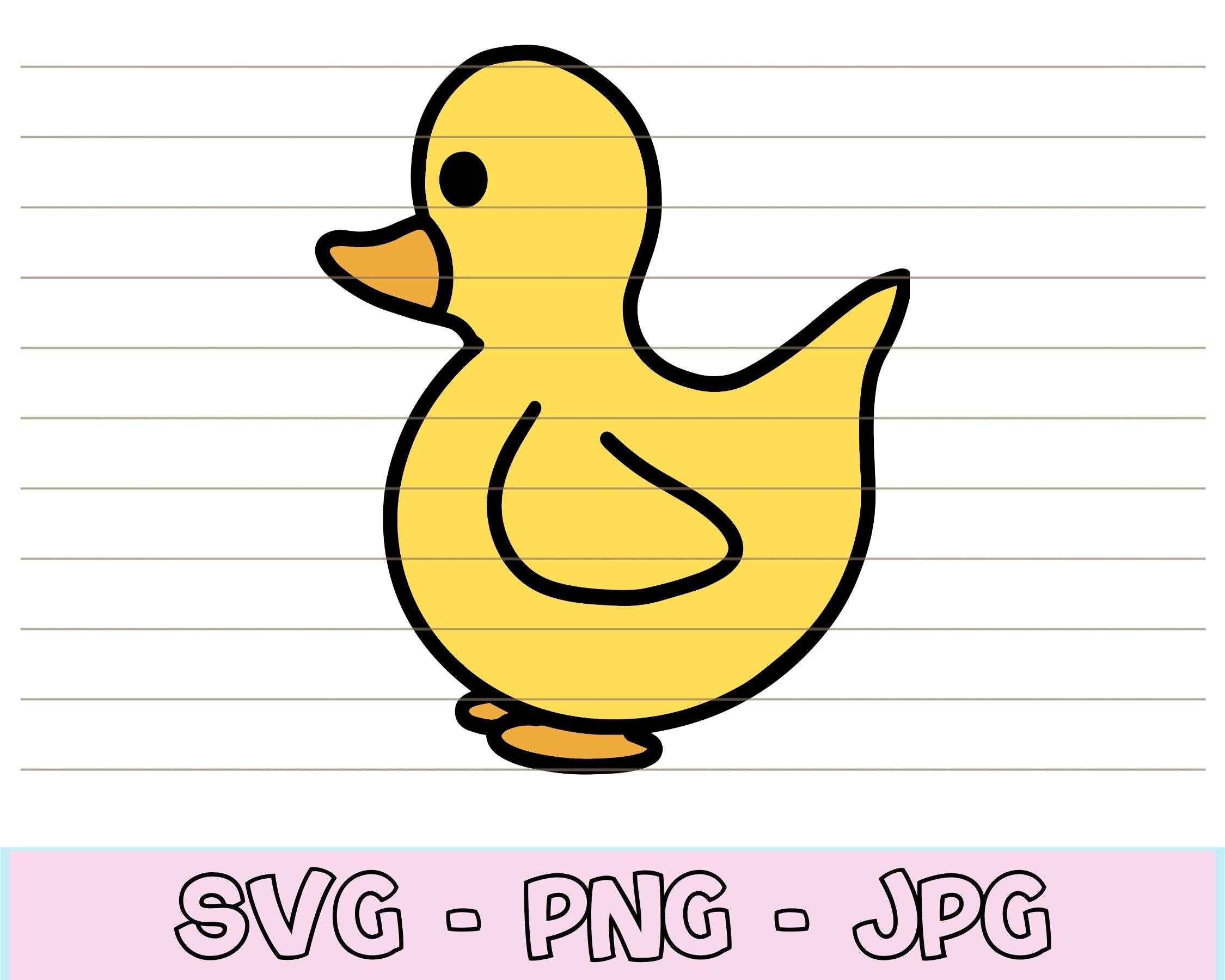 Baby Duck Svg Cute Duck Svg Duck Clipart Bird Svg Duck - Etsy