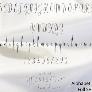 Alphabet Font Svg, San Jose Sign Png Jpg Cut File for Cricut, Script ...