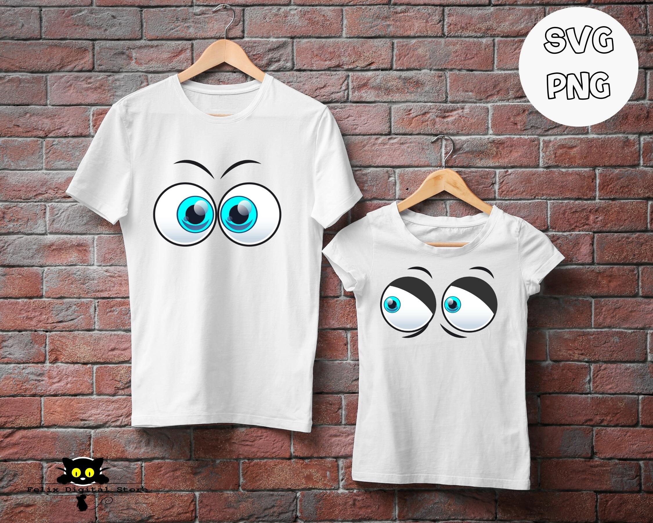 Cartoon Eyes Svg Eyes Svg File Emoticon Svg Cartoon Face - Etsy