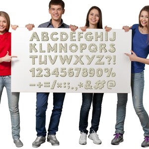 Alphabet Font Svg Letters and Numbers Svg Png Jpg Cut File - Etsy