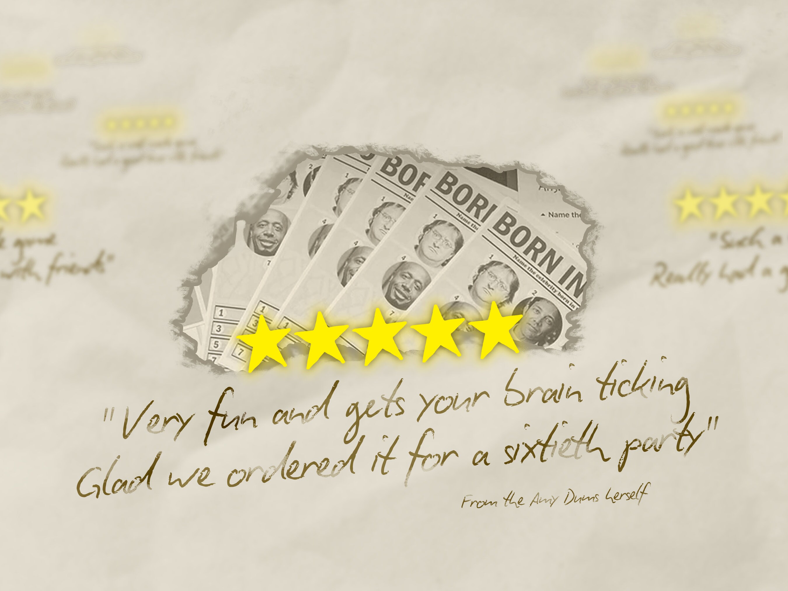 61st Birthday Party Games Born in 1963 Games Bundle Printable Games ...