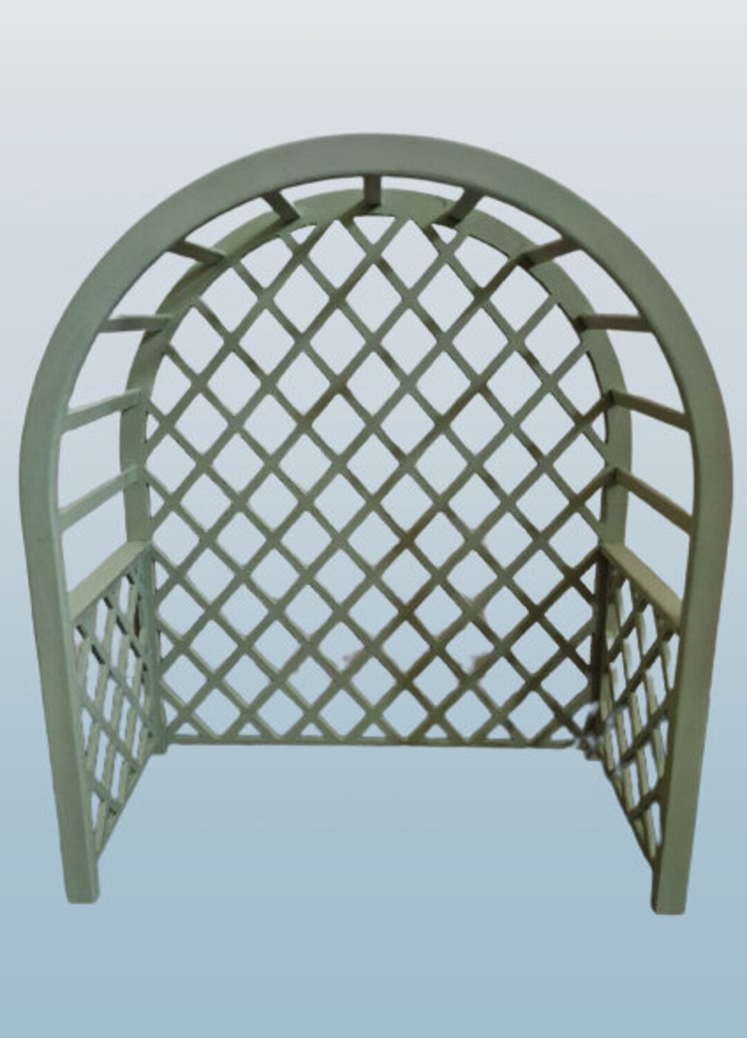 Dolls House 1:12 Scale Trellis Arbor / Pergola. Ready to Make Kit - Etsy