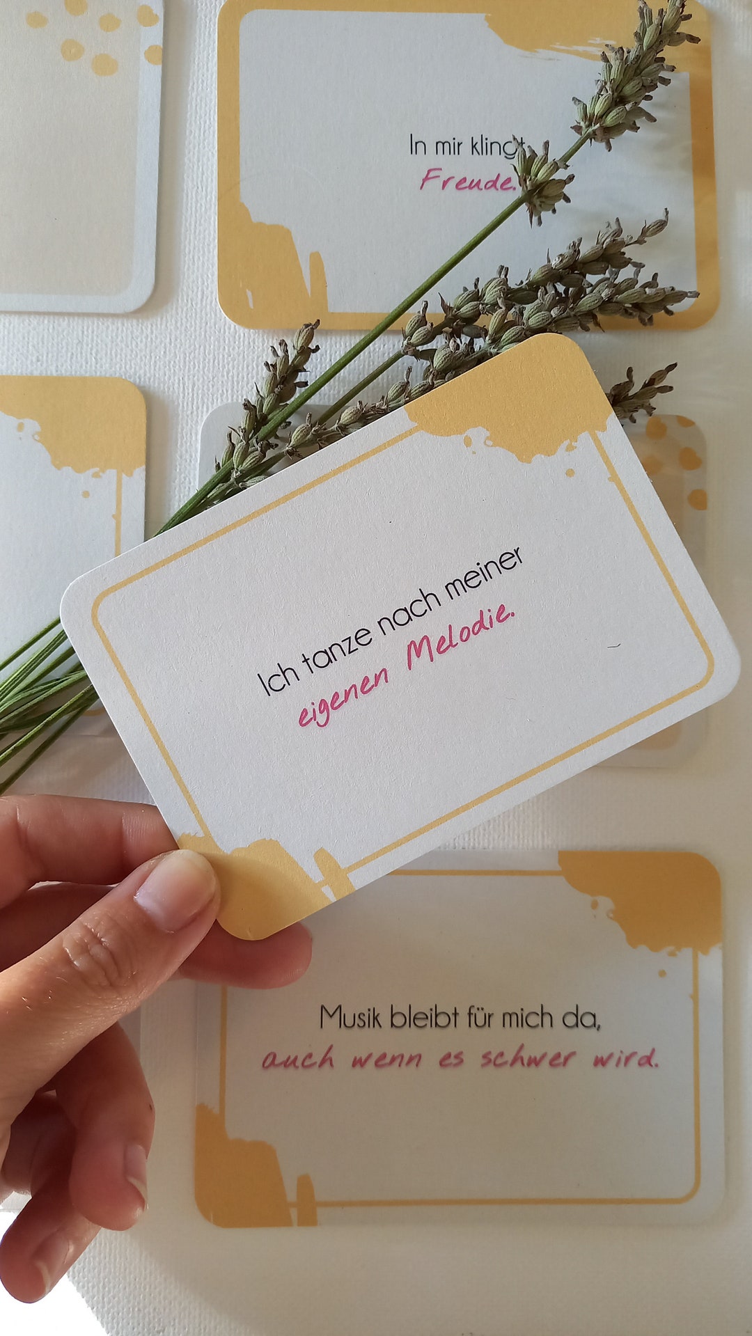 Affirmation Cards May You Stay in Your Own Rhythm - Etsy