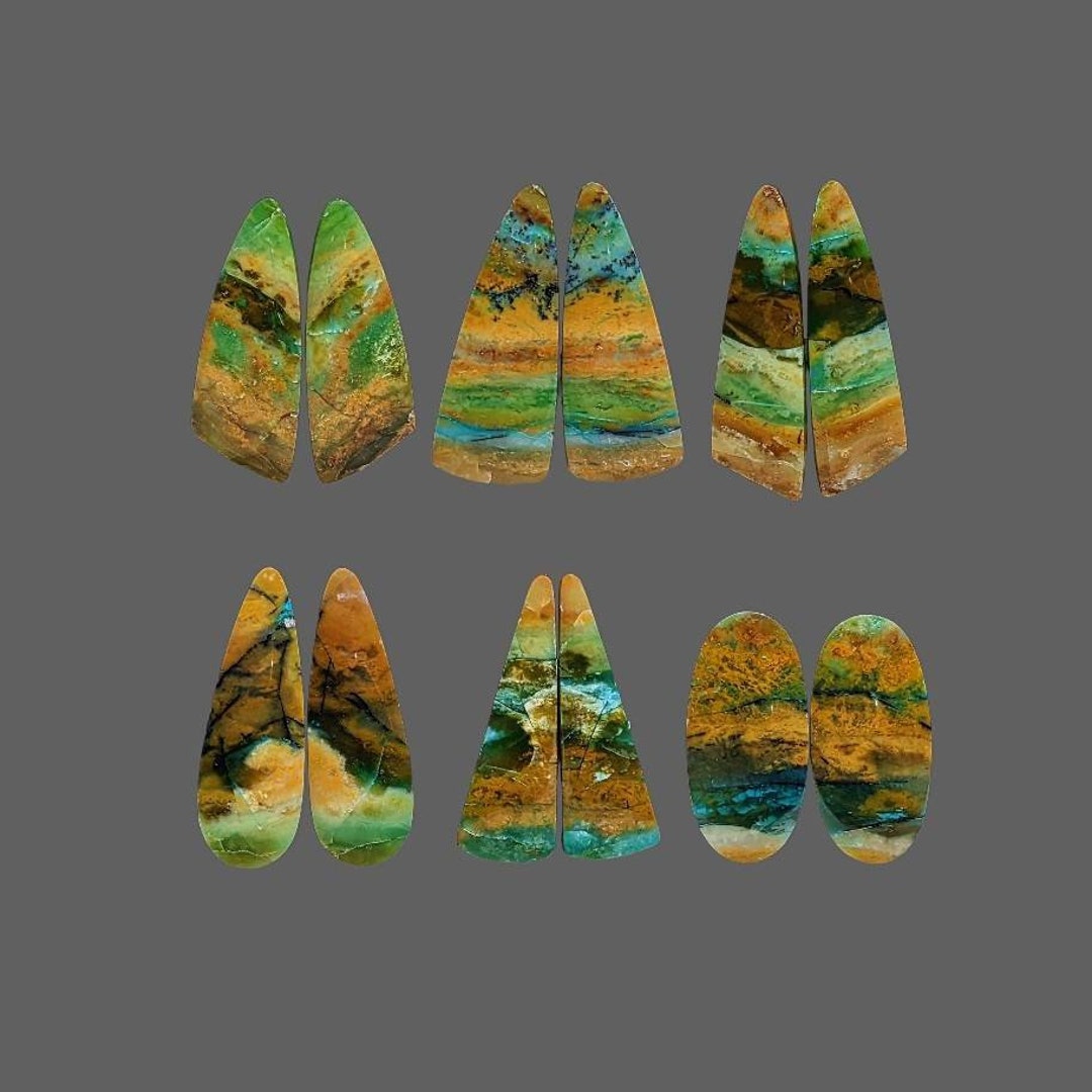 Opal Petrified Wood Pairs - Etsy