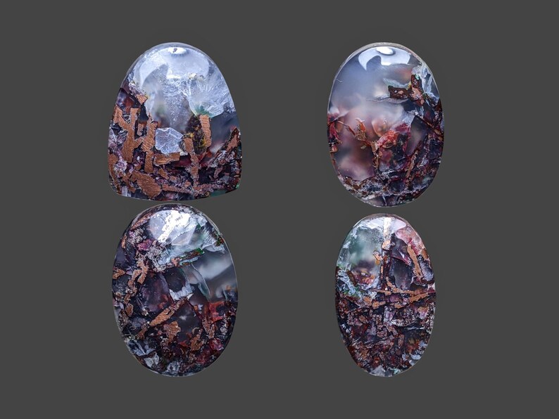 Unique and Beautiful Confetti Chrysocolla Cabochon - High and Rare ...