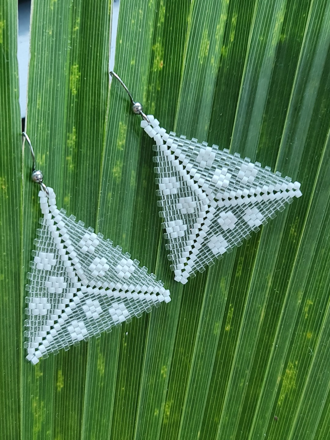 Lace Triangle Earings Pattern - Etsy