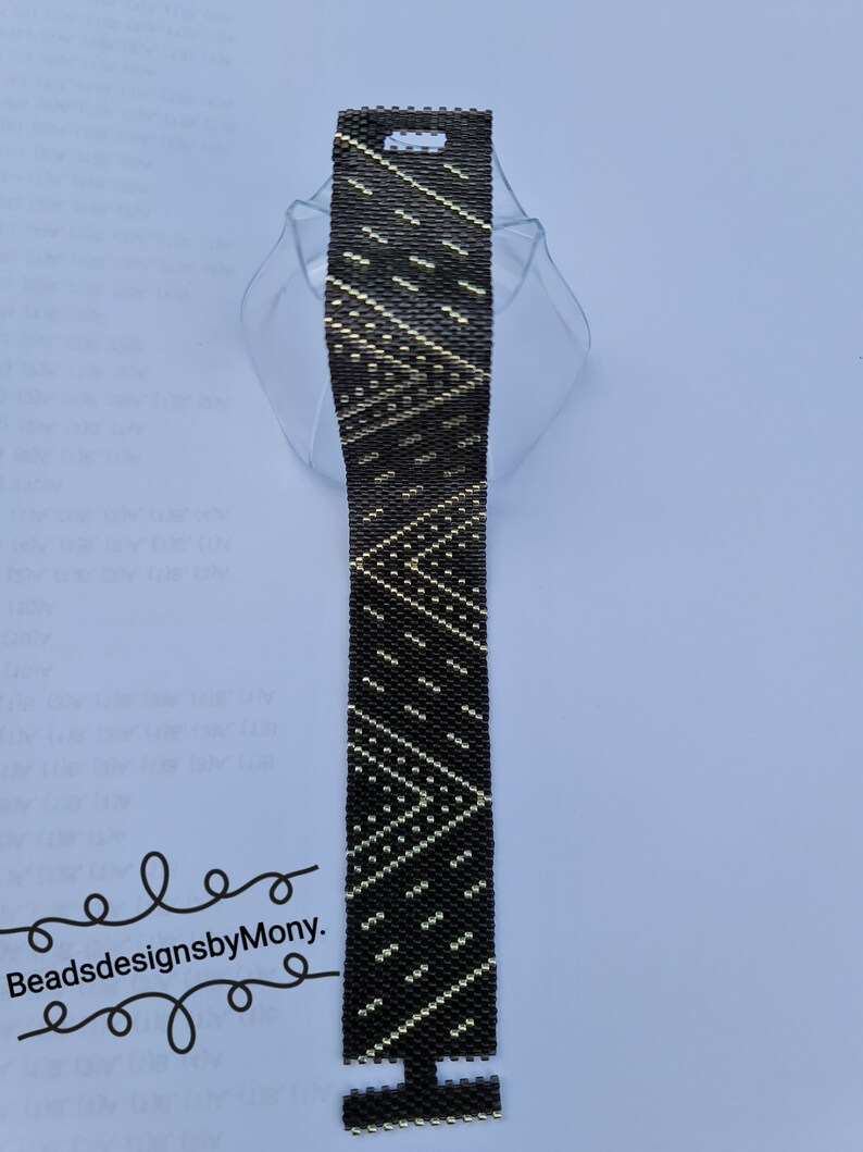 Delicate Triangles Bracelet Easy Pattern no Phisical - Etsy