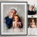 Deceased Loved One Portrait, Photo to Painting, Passed Loved Ones ...