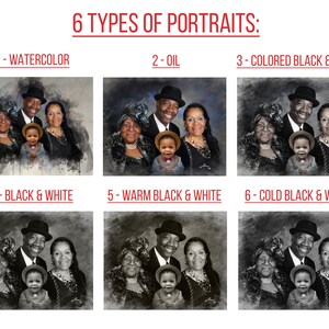Deceased Loved One Portrait, Photo to Painting, Passed Loved Ones ...