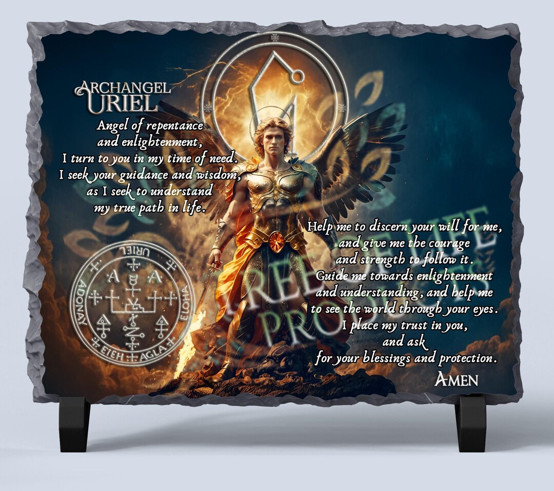 Archangel Uriel Prayer - Etsy