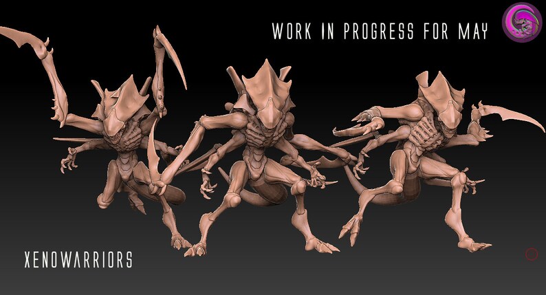 Xenowarriors X3 3D Printed Resin Models - Etsy Ireland