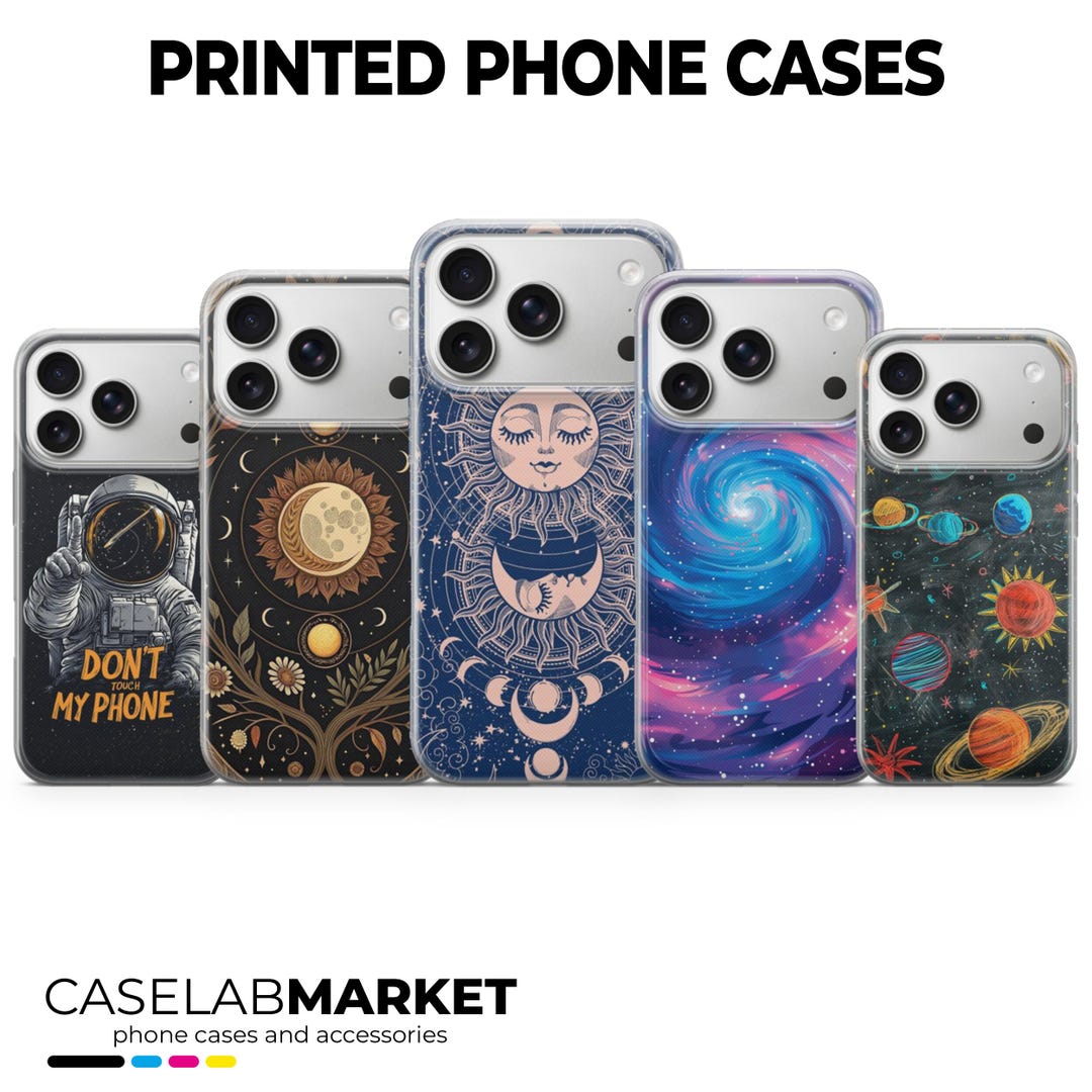 Capa para celular com tema de astronomia, sistema solar, estrelas e ...