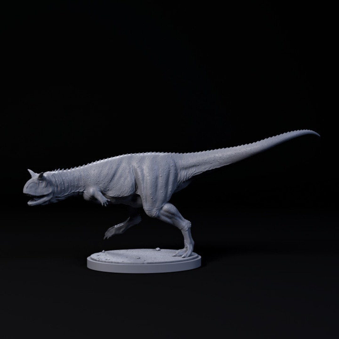 3D Printed Carnotaurus Running High Detailed Resin in Different Sizes, Indoor or Outdoor - Etsy