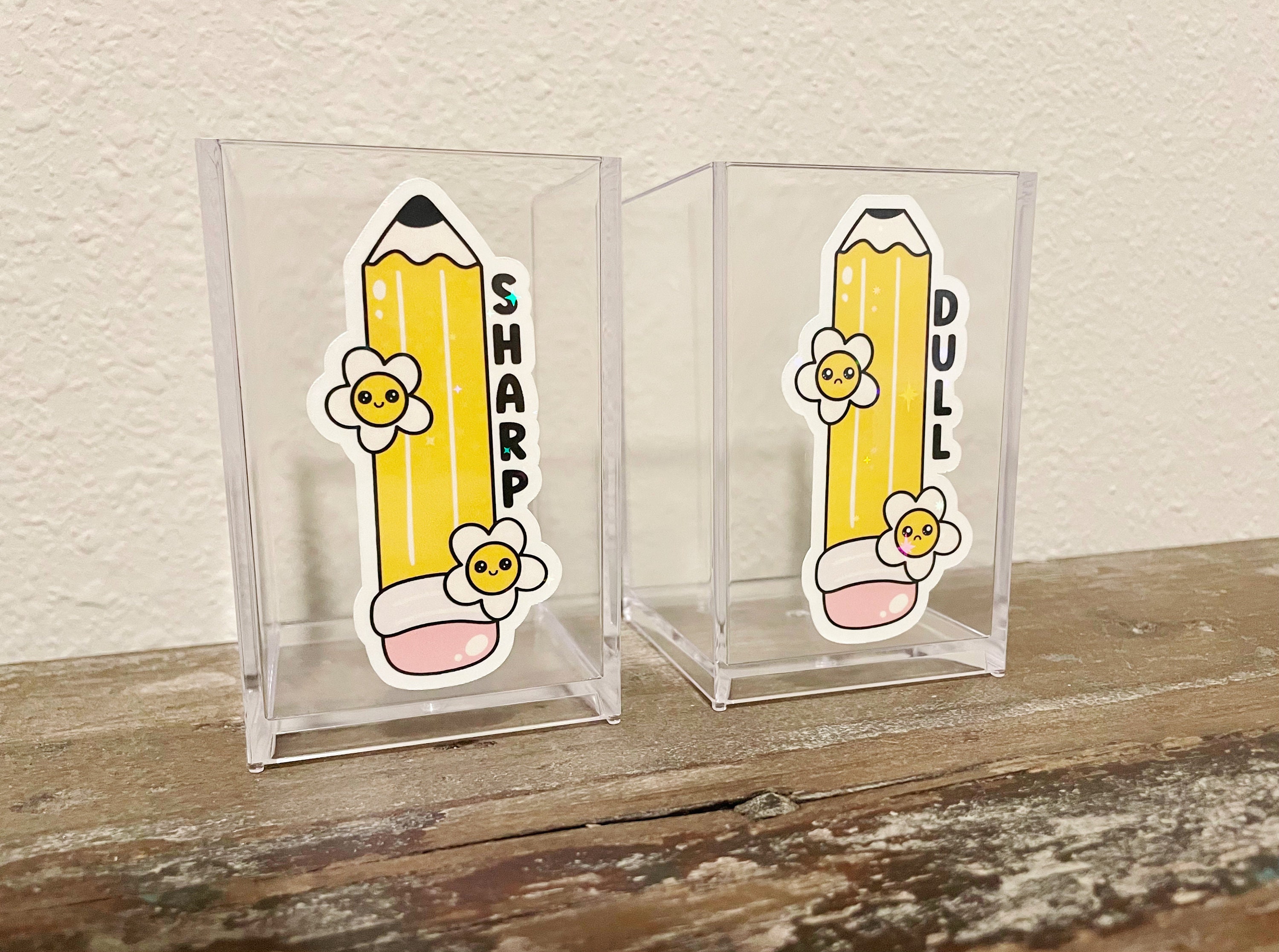 Pencil Holder Labels , Sharp and Dull Pencil Labels, Classroom Decor ...