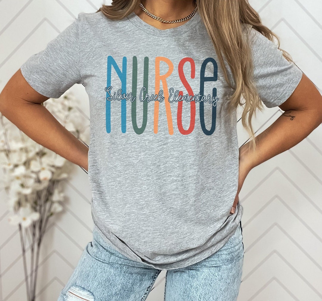Custom School Nurse Shirt, School Nurse Shirt, School Nurse Gift ...
