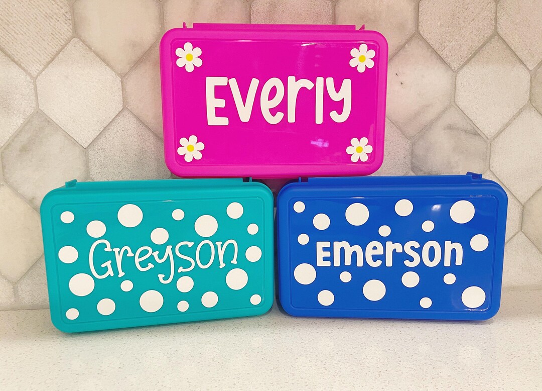 Pencil Box, Cute Pencil Case, Personalized Pencil Case, Personalized ...