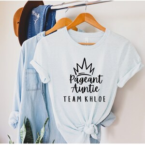 Personalized Pageant Shirt, Pageant Team Shirts, Pageant Mom Shirt ...
