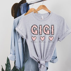 Custom Gigi Shirt With Names, Gigi Shirt, Gigi Gift, Gift for Gigi ...