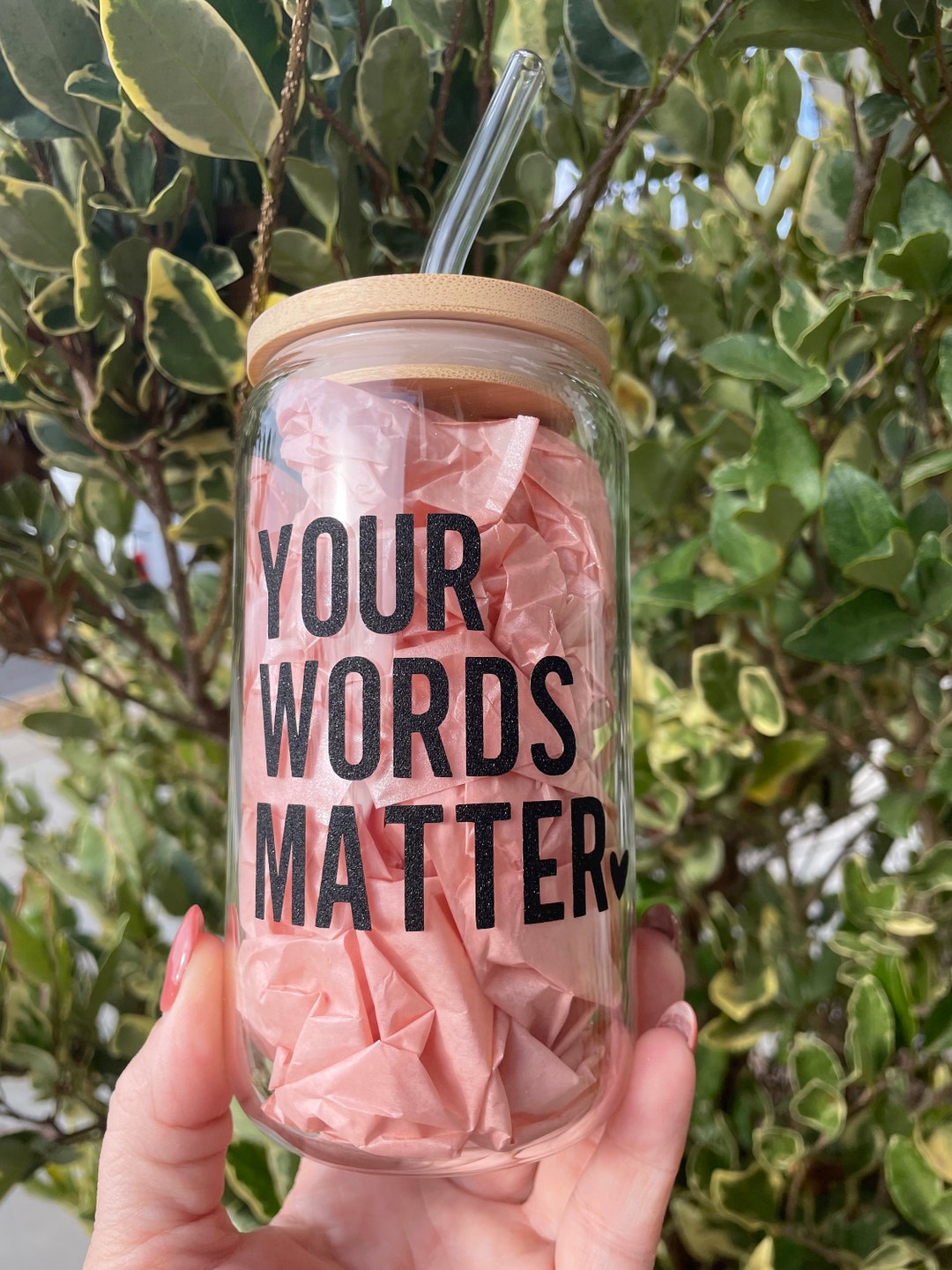 Your Words Matter Cup, Speech Language Pathologist Gift, Speech ...