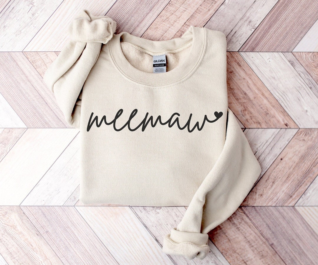 Meemaw Sweatshirt, Meemaw Shirt, Meemaw Gift, Grandma Gift, New Meemaw ...