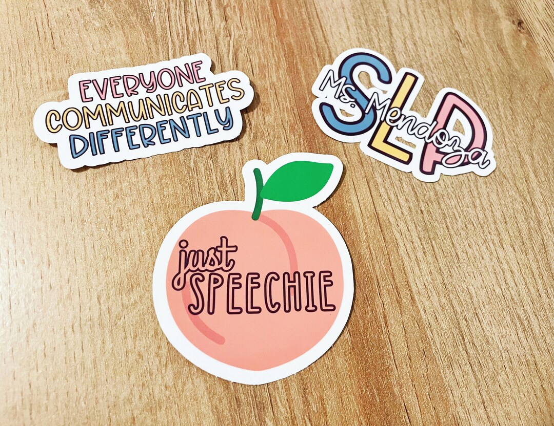 Speech Therapy Sticker Pack, Speech Therapy, Speech Therapist ...