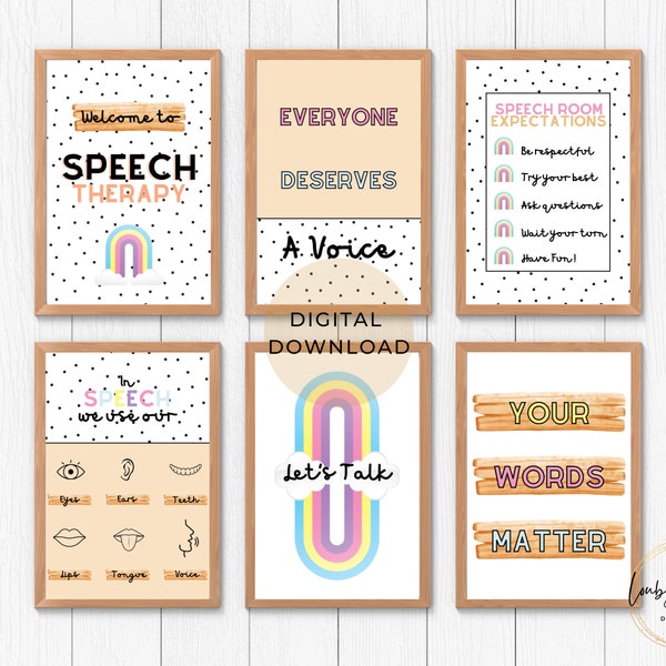 Speech Therapy Office - Etsy