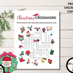 Christmas Word Games Bundle: Printable Holiday Activities (digital ...