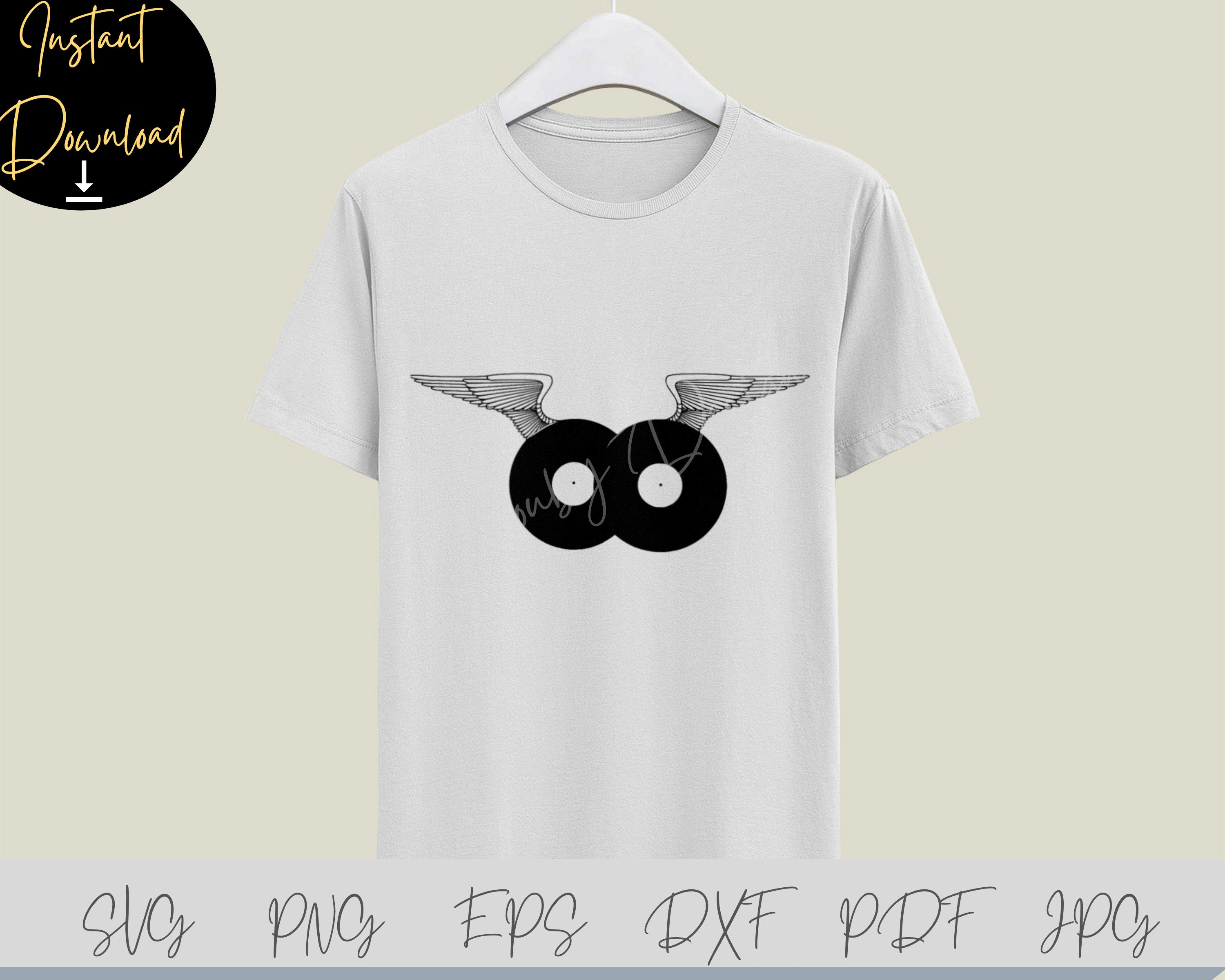 Vinyl Records SVG, Music Record Svg, Cricut, Silhouette, Vinyl Disc PNG ...