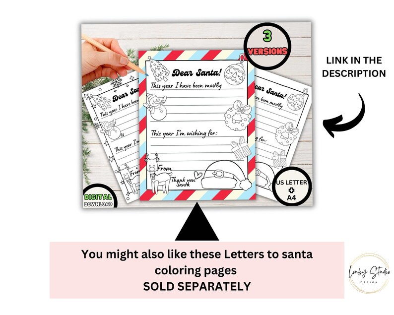 EDITABLE Letter From Santa Printable Nice List Certificate, Christmas ...