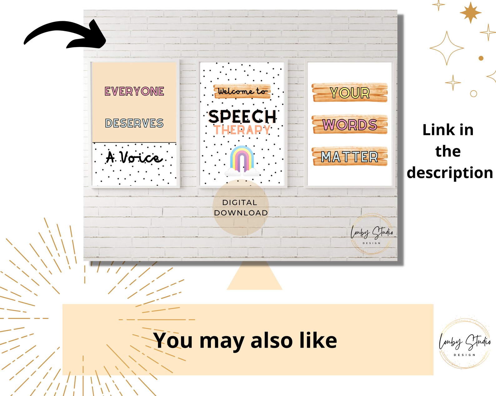 Speech Therapy Decor Boho Speech Room Sign Poster Speech - Etsy