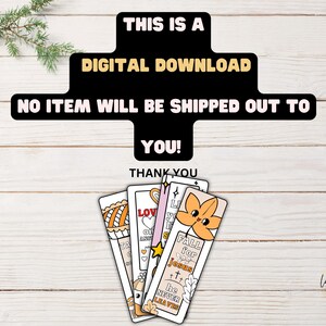 Bible Verse Coloring Bookmarks, Fall Sunday School Craft, Scripture ...