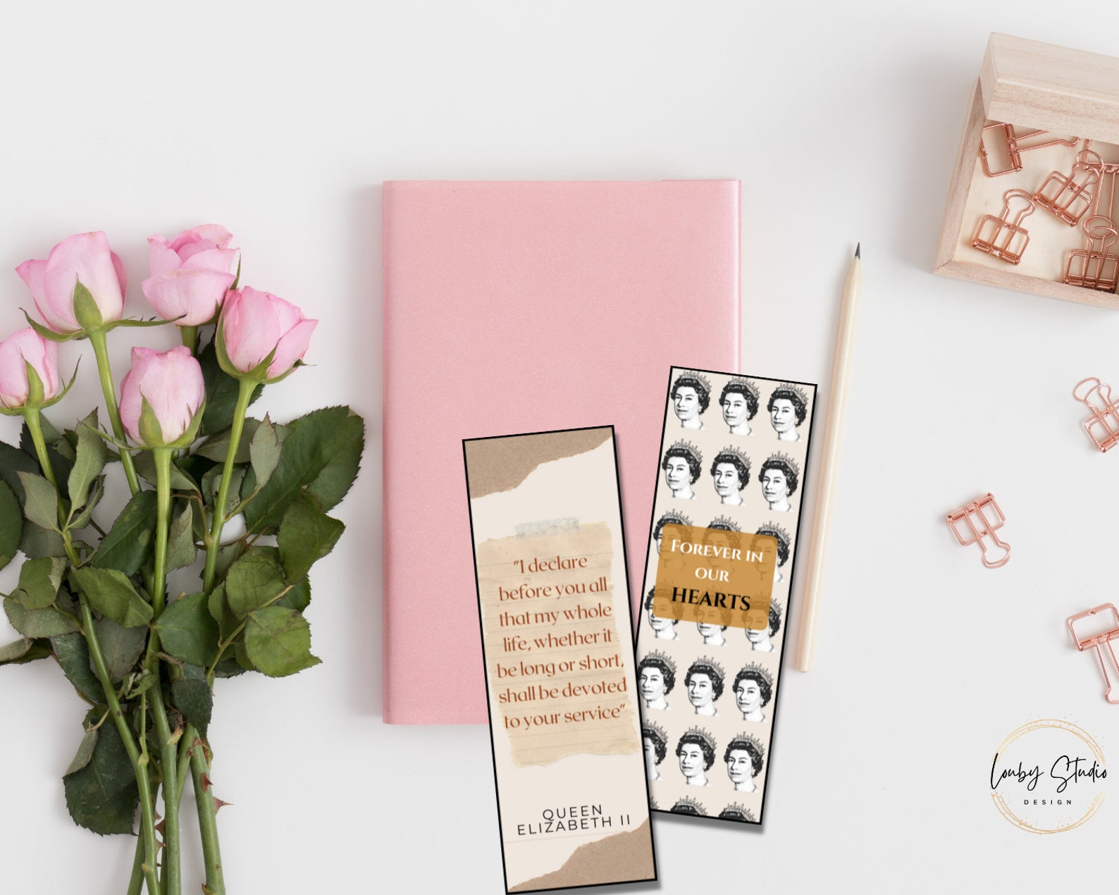 Queen Elizabeth Printable Bookmarks Vintage Book Mark Boho - Etsy