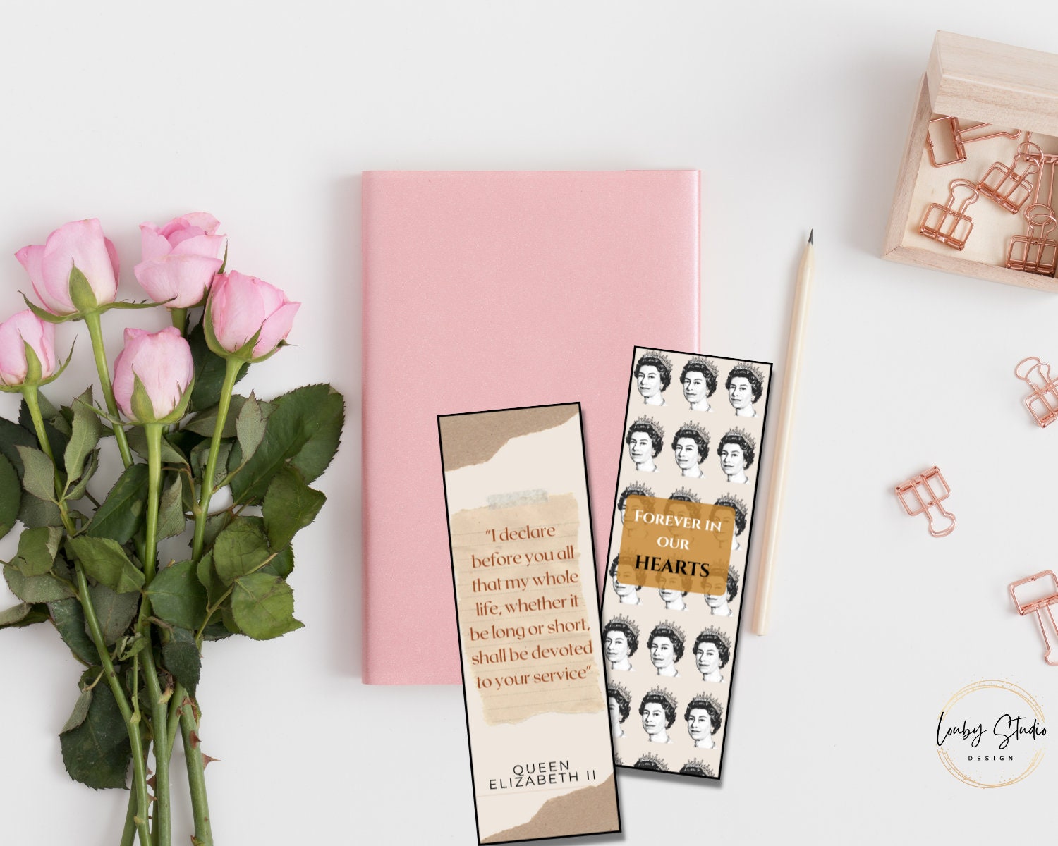 Queen Elizabeth Printable Bookmarks Vintage Book Mark Boho - Etsy