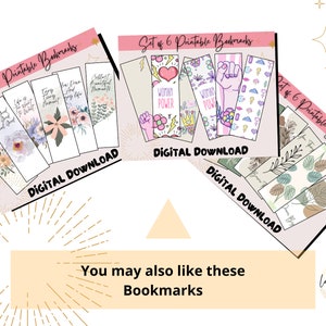 Printable Reading List Bookmark, Printable Book Mark Tracker, Library ...