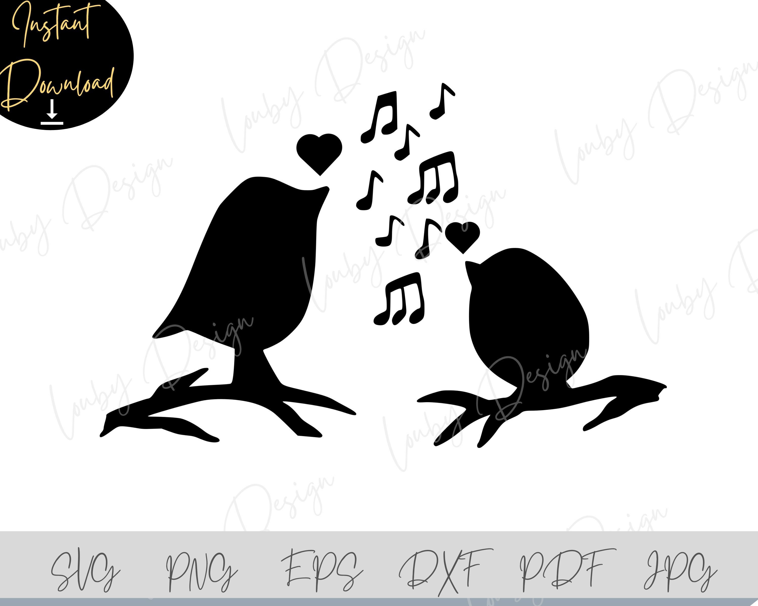 Bird Song Clipart