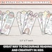 Easter Coloring Bookmarks BUNDLE, Printable Easter Eggs Coloring Pages ...