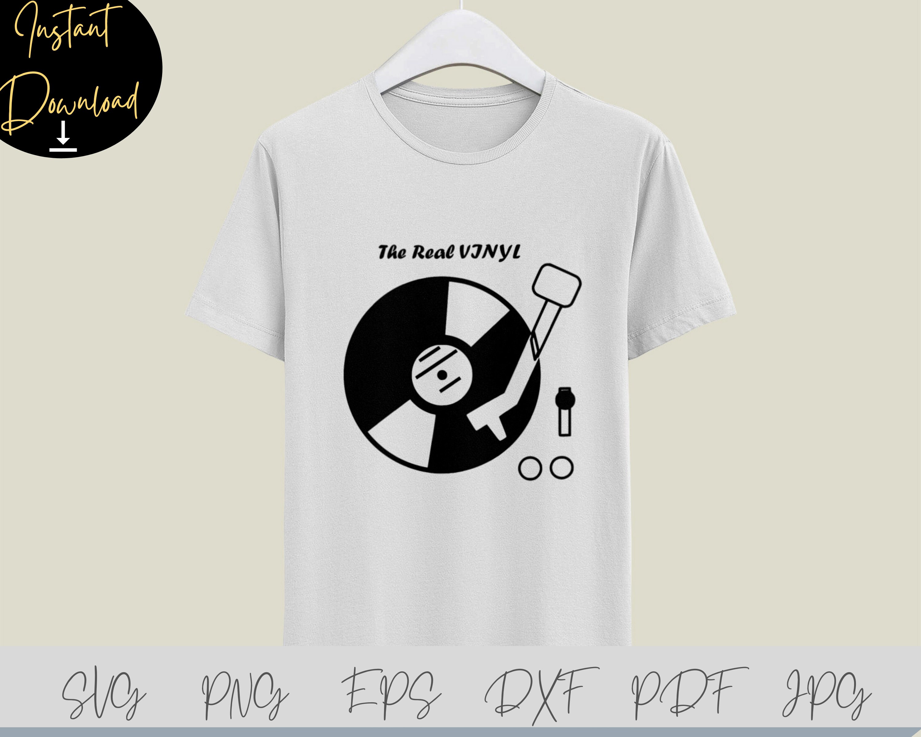 Turntable Record Player SVG, Vinyl Record Svg, Vinyl Player PNG, Cricut ...