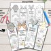 Easter Coloring Bookmarks BUNDLE, Printable Easter Eggs Coloring Pages ...