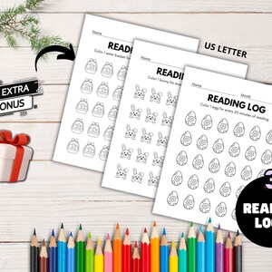 Easter Coloring Bookmarks BUNDLE, Printable Easter Eggs Coloring Pages ...