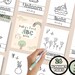 Baby Alphabet Book, Printable Baby Shower Abc Book, Animal Alphabet ...